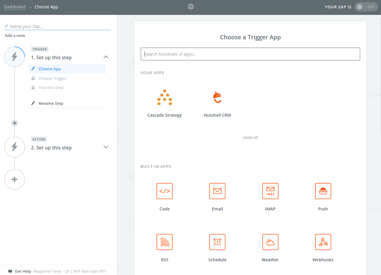 Advanced: Integrate Google Sheets with Cascade using Zapier